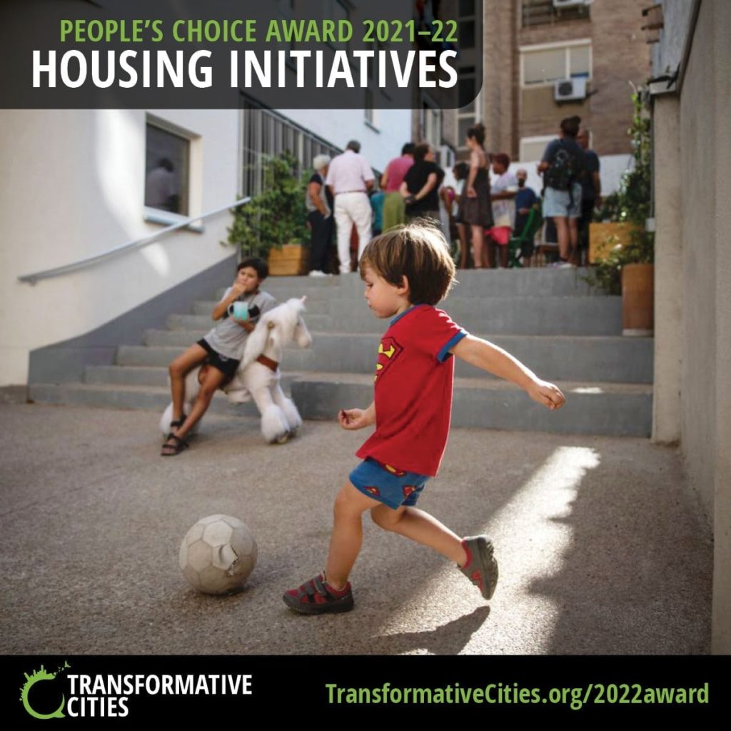 Entrepatios, seleccionado como finalista en los Premios Transformative Cities – Entrepatios